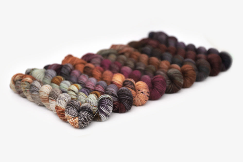 Ciao, Here Flora Good Time Yarn Set | Semisolid, Speckled Yarn