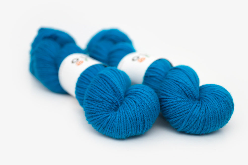 Cerulean Worsted Yarn | Blue Yarn | Knitting, Crochet Yarn