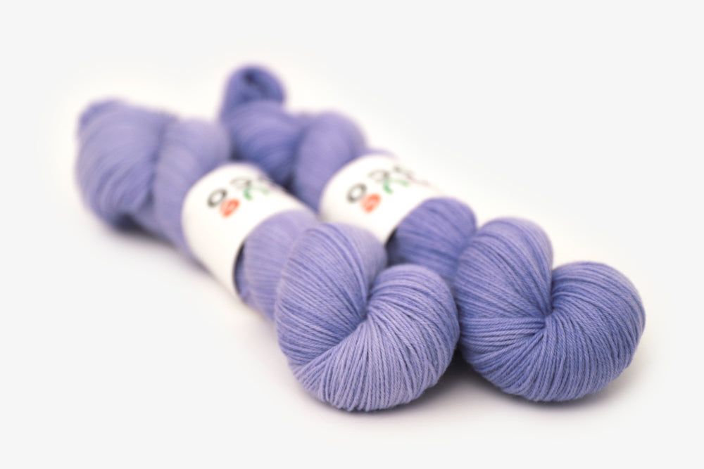 Periwinkle, Merino Wool, Purple Yarn, Crochet – Hue Loco