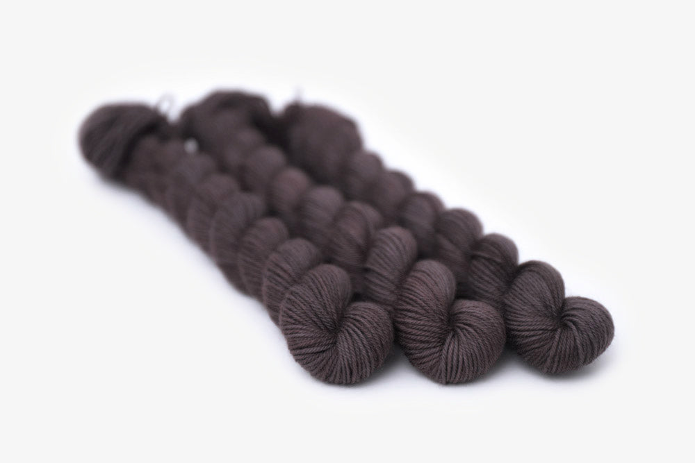 Concord Mini Yarn Skeins | Dark Purple Yarn | Mini Yarn