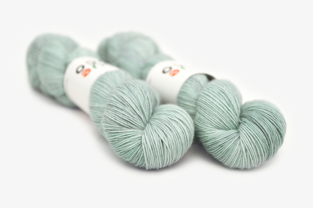 Agave Single Sock Yarn | Blue, Green Yarn | Fingering Weight